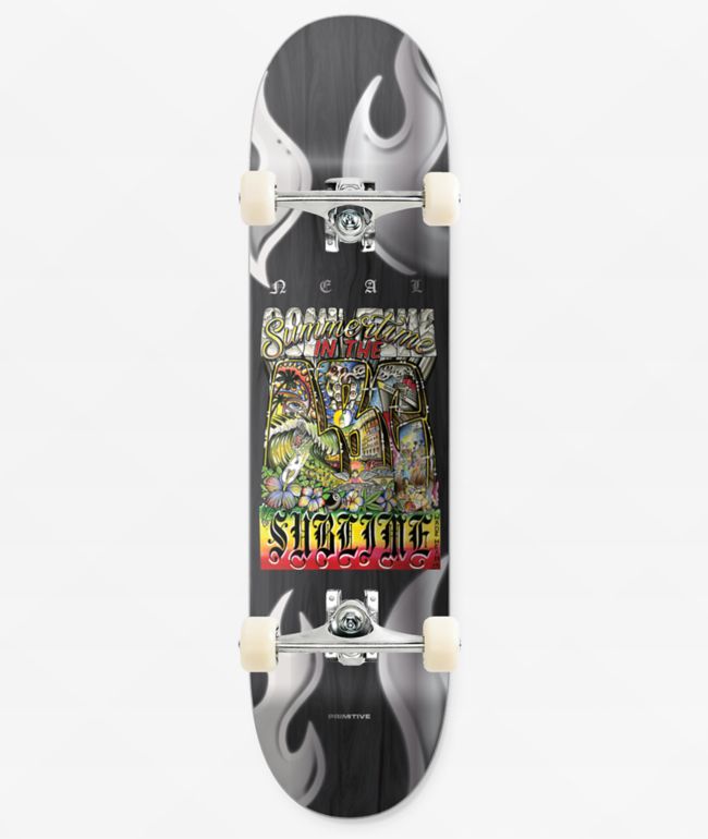 Primitive x Sublime Neal Neighbors 8.5" Skateboard Deck | Zumiez