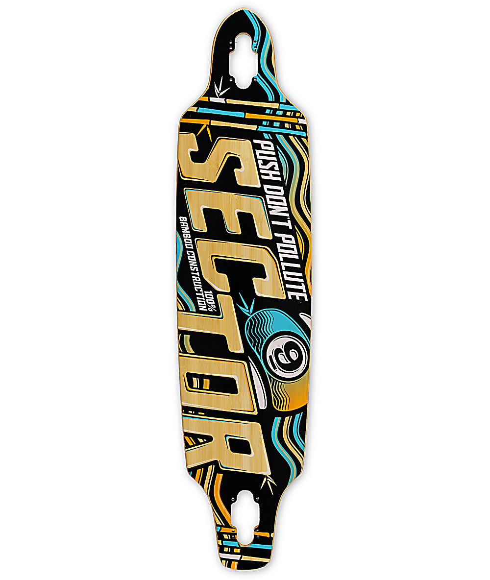 Sector 9 Sentinel II 37.5" Drop Through Longboard Deck | Zumiez