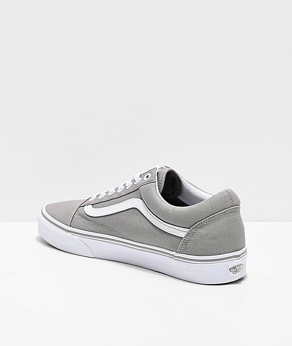 Vans Old Skool Drizzle And True White Skate Shoes Zumiezca