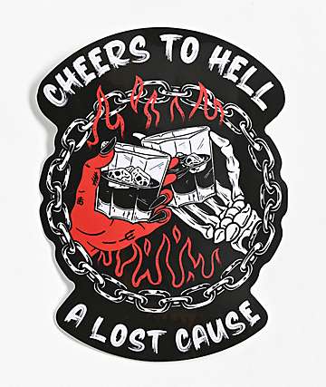 A Lost Cause Pinky Swear Black & White T-Shirt | Zumiez