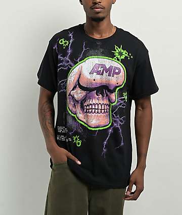 AMP Anarchy Black T-Shirt | Zumiez