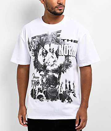 Above The Norm Wings White T-Shirt | Zumiez