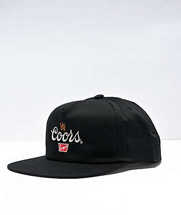 Brixton Oath III Black & Copper Snapback Hat | Zumiez
