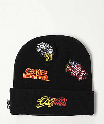 Cookies 3D Logo Ring Black T-Shirt | Zumiez