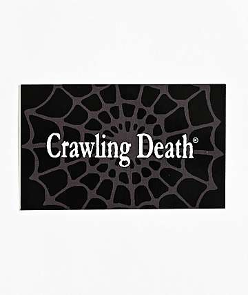 Crawling Death Wish You Were Here Sticker | Zumiez