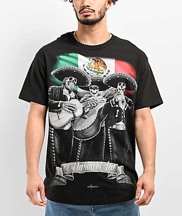 DGA Alma Azteca Black T-Shirt | Zumiez