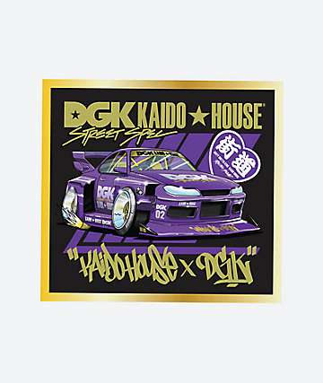 DGK x Kaido House Konbini Red T-Shirt | Zumiez
