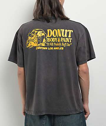 Donut Body & Paint Black Trucker Hat | Zumiez