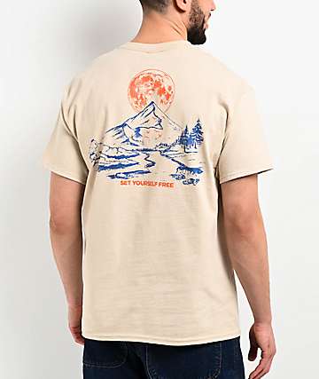 Dravus Duck Chart Sand T-Shirt | Zumiez