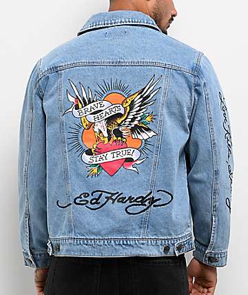 Ed Hardy Tiger Flame Black Wash Jeans | Zumiez