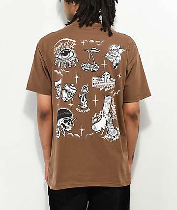 Foos Gone Wild Torta Pounder Brown T-Shirt | Zumiez