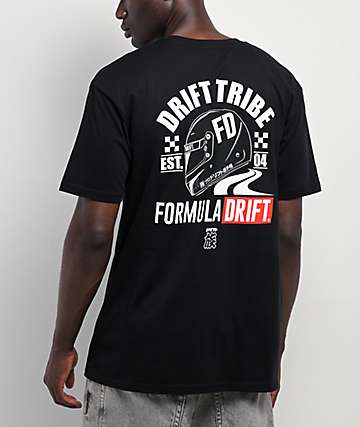 Formula DRIFT x Good Smile Racing Miku Black T-Shirt | Zumiez