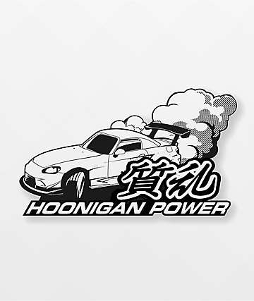 Hoonigan x Gucci Ghost Pig Sticker | Zumiez
