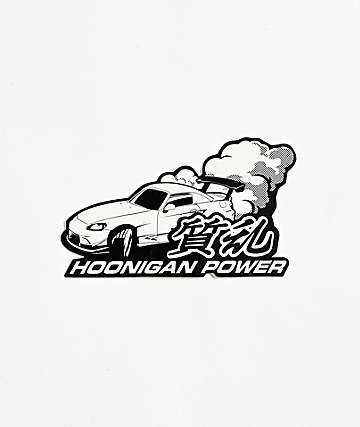 Hoonigan Black License Plate | Zumiez