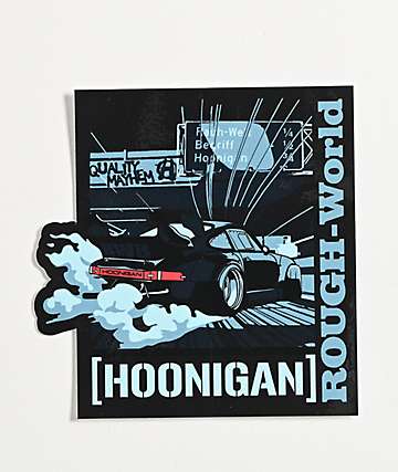 Hoonigan Colorblock Shift Sticker | Zumiez