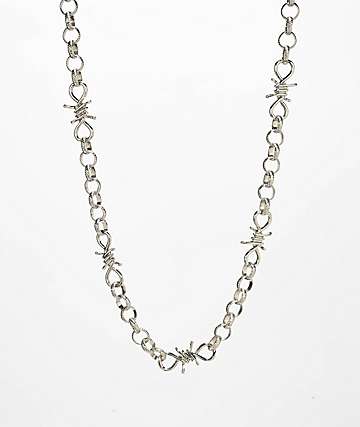 Krone Heart Silver 16" Chain Necklace | Zumiez