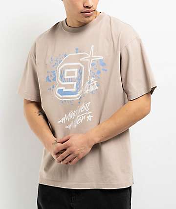 Ninth Hall Streetwear Race Black Wash T-Shirt | Zumiez