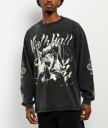 Ninth Hall Crazy Town Black T-Shirt | Zumiez