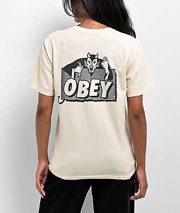 Obey Vision Of Obey Black T-Shirt | Zumiez