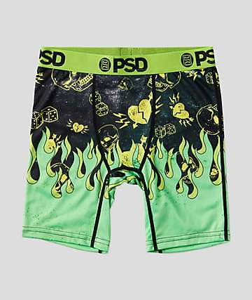 PSD Kids Checkered Smile Boxer Briefs | Zumiez