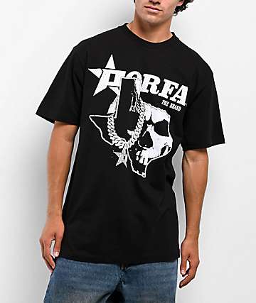 Porfa Logo Black T-Shirt | Zumiez