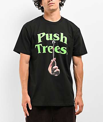 Push Trees Homies For Life Black T-Shirt | Zumiez