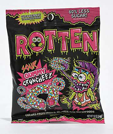 ROTTEN Original Gummy Cruncheez | Zumiez