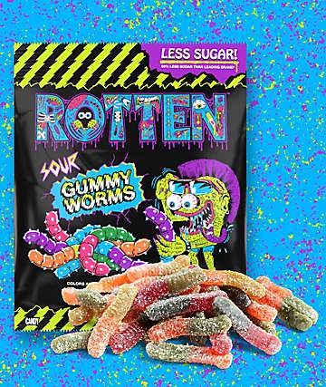 ROTTEN Sour Gummy Cruncheez | Zumiez