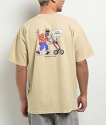 Random Golf Club Pace Of Play Clubhouse Green T-Shirt | Zumiez