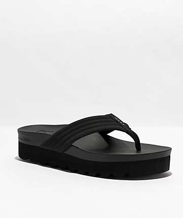 Reef Water Vista Higher Pale Banana Platform Sandals | Zumiez