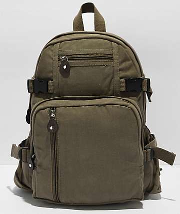 Rothco Vintage Olive Mini Backpack