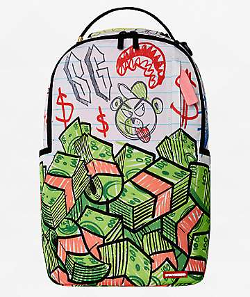 Sprayground x Nickelodeon 90's Characters Chilling Orange Backpack | Zumiez