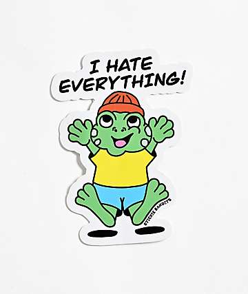 Stickie Bandits Done With This World Sticker | Zumiez