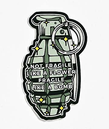 Strike Gently Buff Frog Sticker | Zumiez