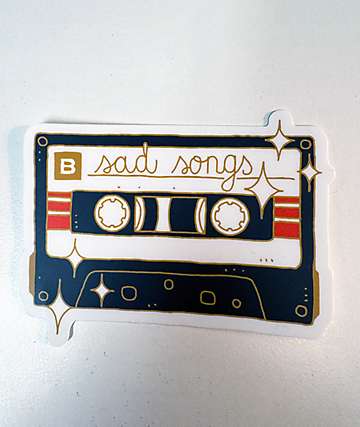 Strike Gently Alphabet Sticker | Zumiez