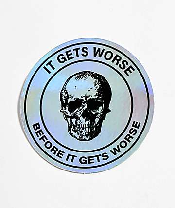 Strike Gently Eat The Rich Sticker | Zumiez
