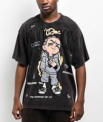 The Boondocks Wanted Huey Natural T-Shirt | Zumiez