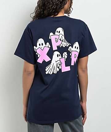 XPLR Fighting Demons Grey T-Shirt | Zumiez