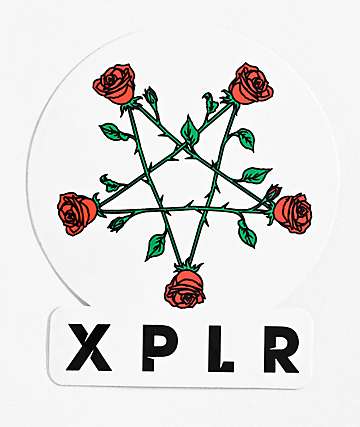 XPLR Heartbreak Sticker | Zumiez