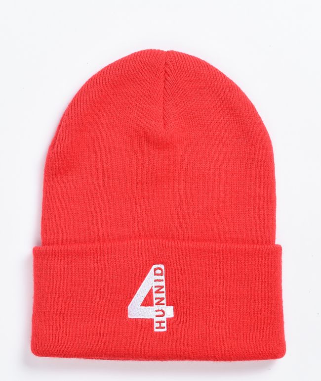 4Hunnid 4H Logo Red T-Shirt