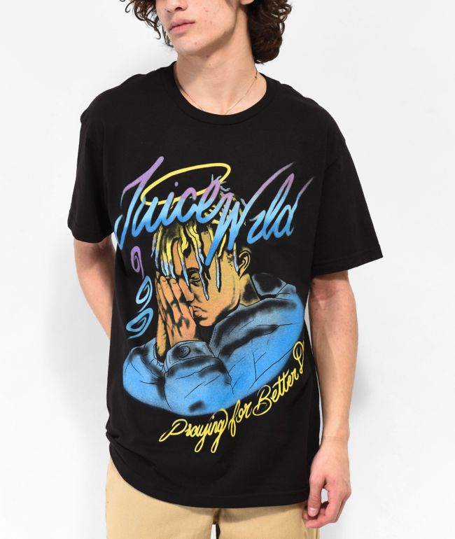 999 Club by Juice WRLD 999 Hands Black T-Shirt