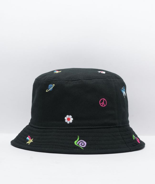 A-Lab Laser Show Black Bucket Hat