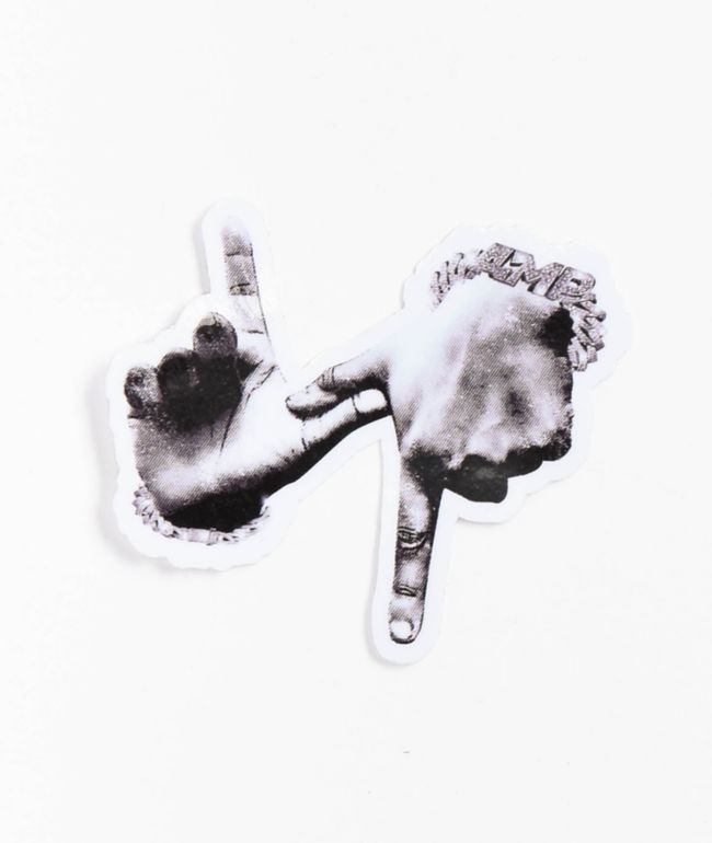 AMP Bolt Hands Sticker