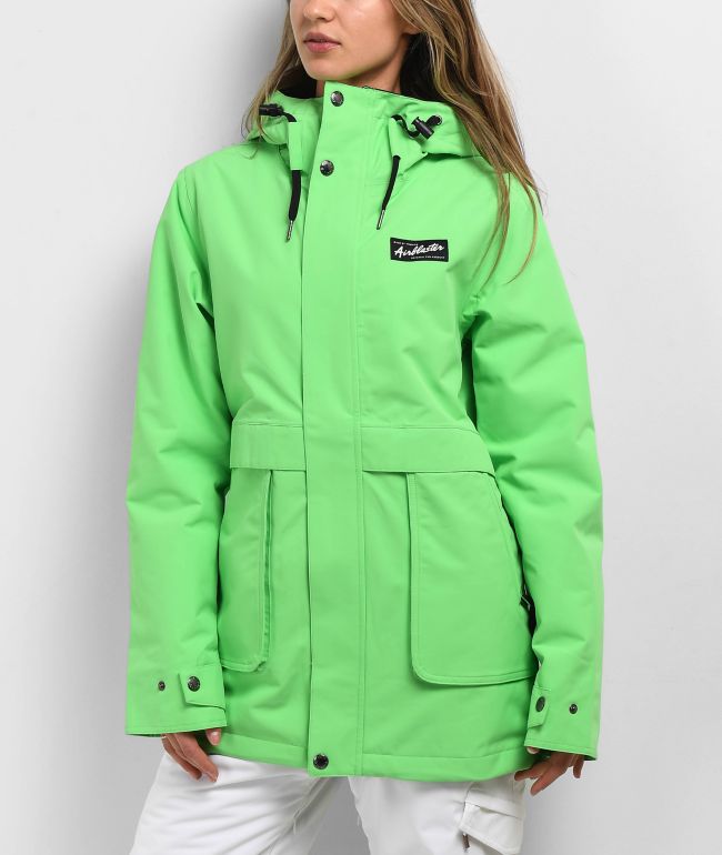 Airblaster Nicolette 15K Spring Green Snowboard Jacket