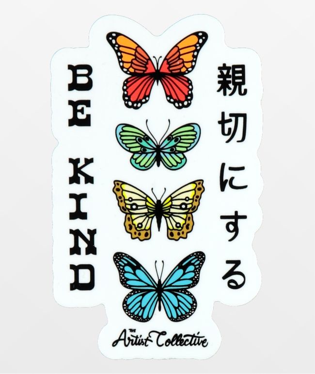 Artist Collective Be Kind Sticker