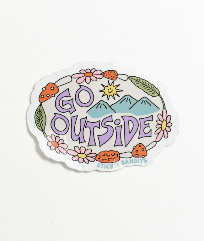 Artist Collective Go Outside Sticker