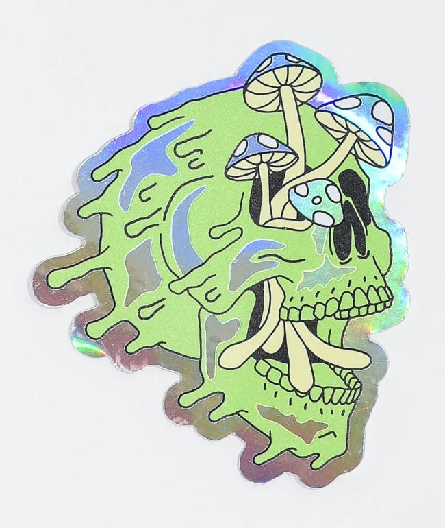 Artist Collective Melt Your Face Purple Sticker