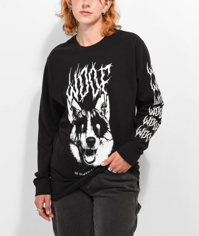 Be Humane We're All Trash Black T-Shirt