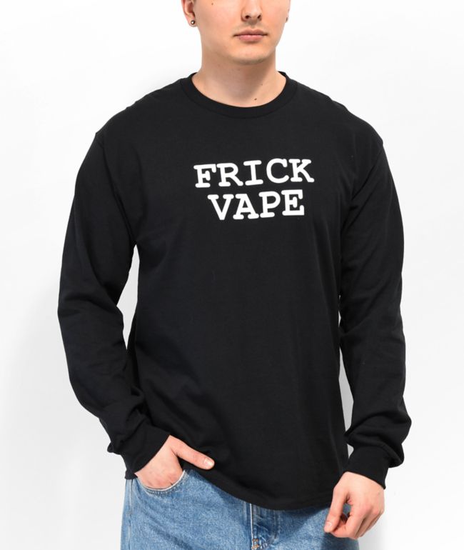 Benitez by Baylen Levine Frick Vape Black Long Sleeve T-Shirt