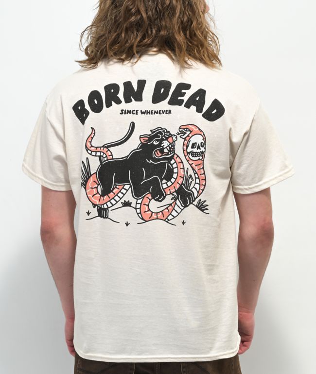Born Dead Yeehaw Cream T-Shirt
